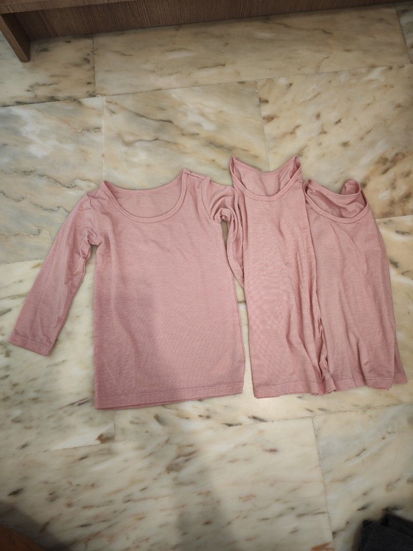 Uniqlo heat tech inner kids, Babies & Kids, Babies & Kids Fashion on ...
