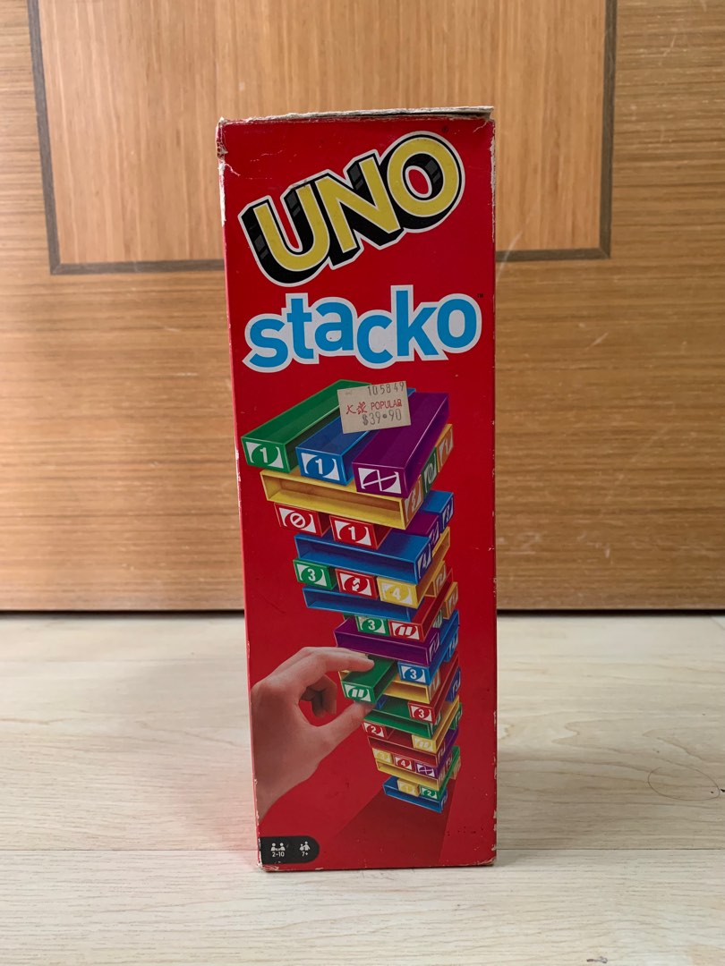 UNO Stacko, Hobbies & Toys, Toys & Games on Carousell