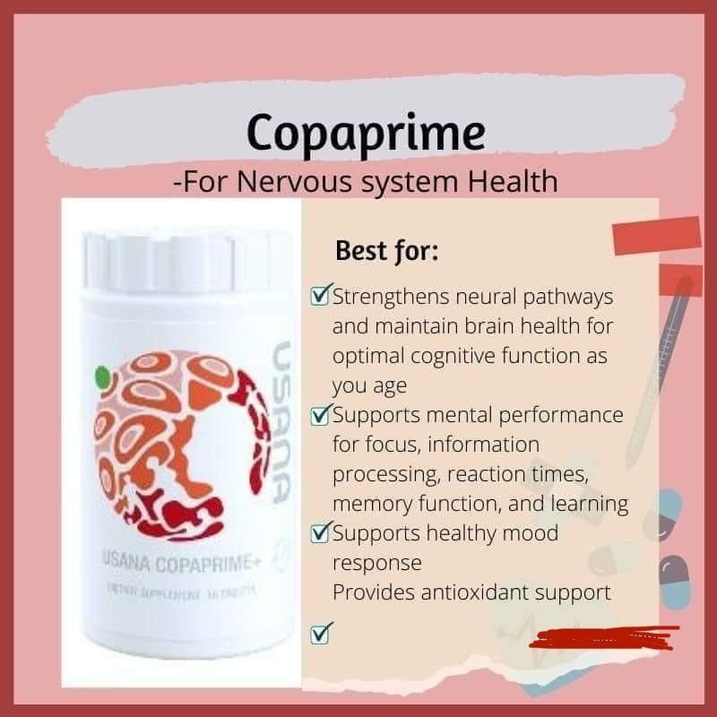 USANA CopaPrime+, Health & Nutrition, Health Supplements, Vitamins ...