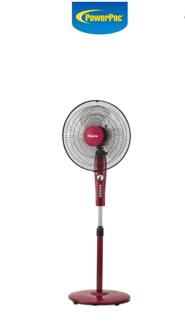 [Used] Stand Fan 16" with Timer (PPFS50), Furniture & Home Living ...