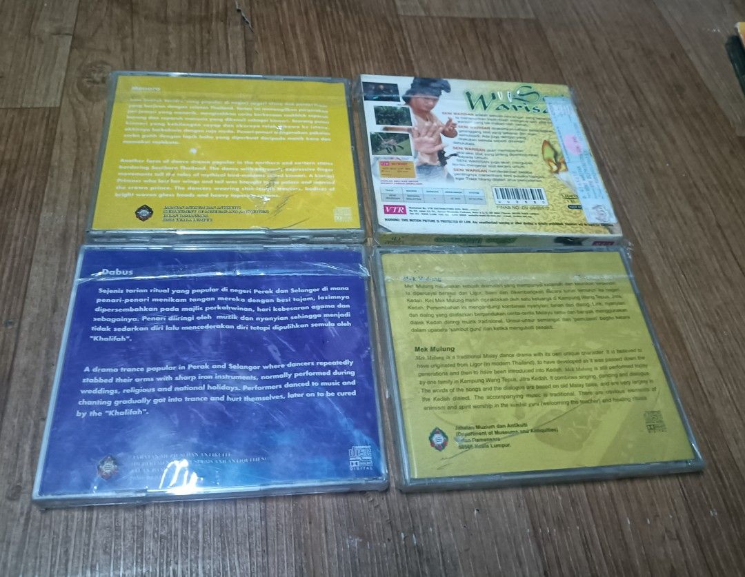 VCD MENORA, SERI WARISAN, DABUS, MEK MULUNG @ 2001/2002 JABATAN MUZIUM DAN ANTIKUITI.., Hobbies ...