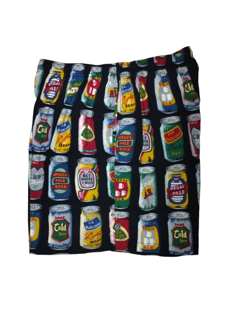 Vintage AOP Shorts Beer Can Graphics Spring '95, Men's Fashion, Bottoms ...