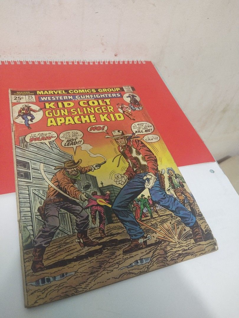 vintage COWBOY comics/Rawhide Kid (1969) & Kid Colt (1974)/both from ...