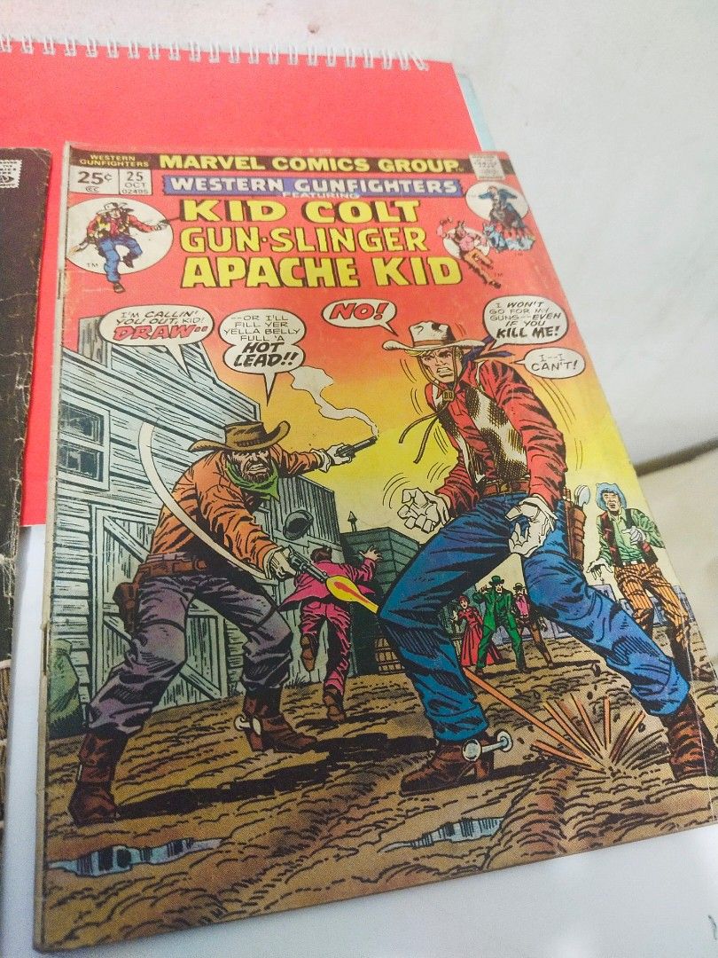 vintage COWBOY comics/Rawhide Kid (1969) & Kid Colt (1974)/both from ...