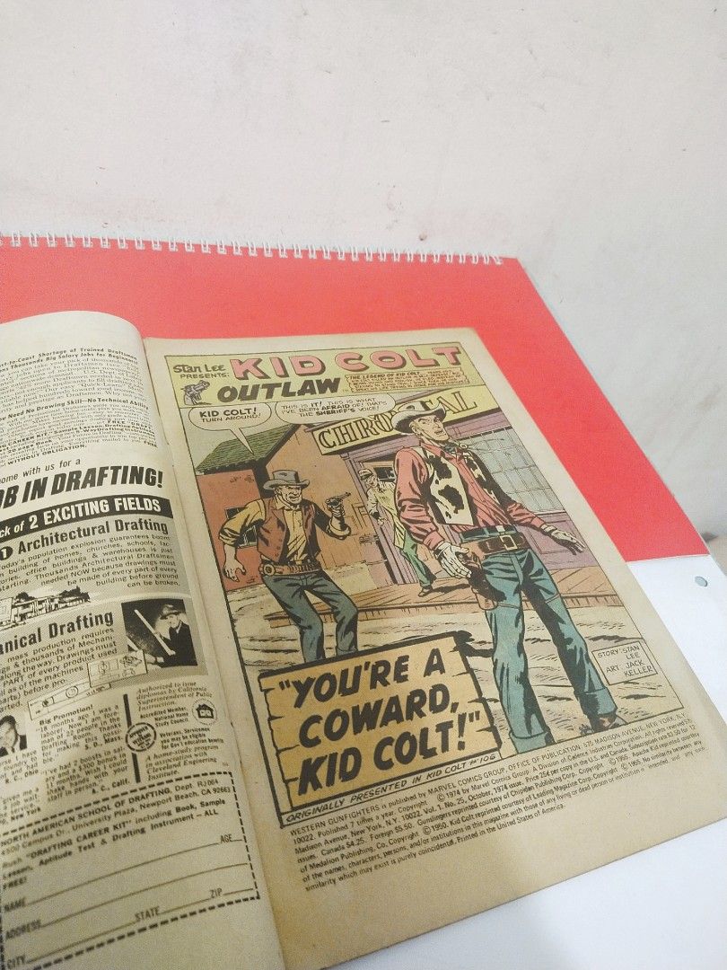 vintage COWBOY comics/Rawhide Kid (1969) & Kid Colt (1974)/both from ...