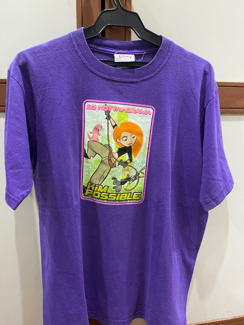 Vintage Kim Possible Disney Shirt Official (2003?), Men's Fashion, Tops ...