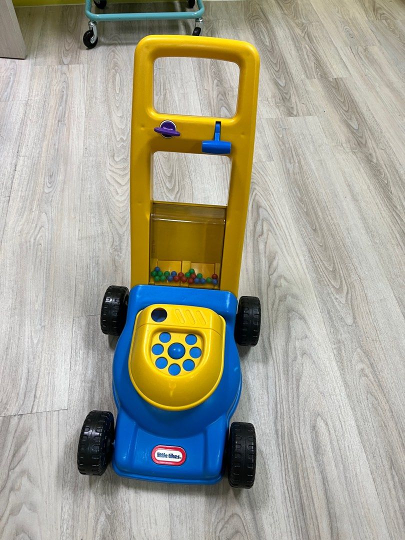 Vintage Little Tikes Lawn Mower With Ball Popping, Babies & Kids ...
