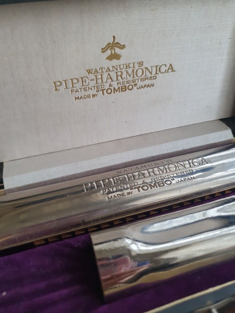 Vintage Tombo Pipe Harmonica Made in Japan, Hobbies & Toys, Music ...