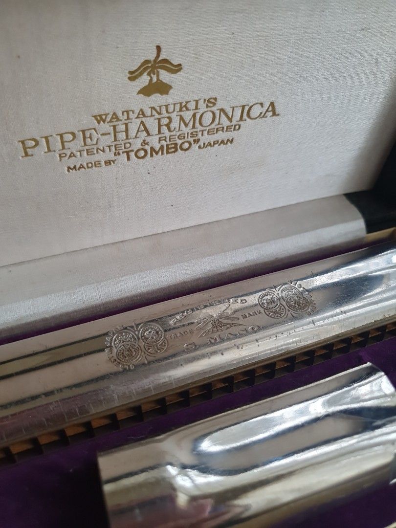 Vintage Tombo Pipe Harmonica Made in Japan, Hobbies & Toys, Music ...