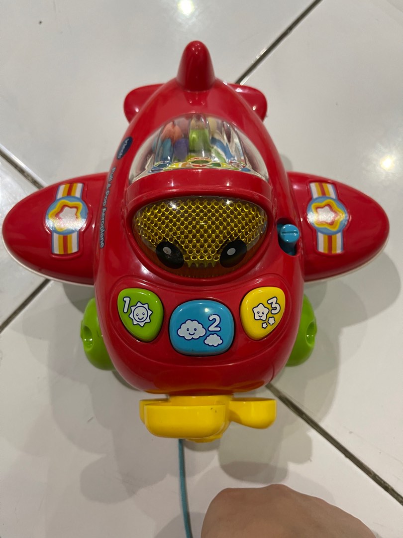 vtech aeroplane, Bayi & Anak, Mainan & Baby Walker di Carousell