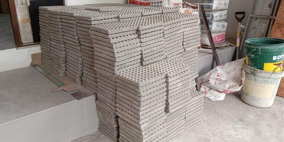 WAFFLE TILES 8*8 INCHES, Commercial & Industrial, Construction ...