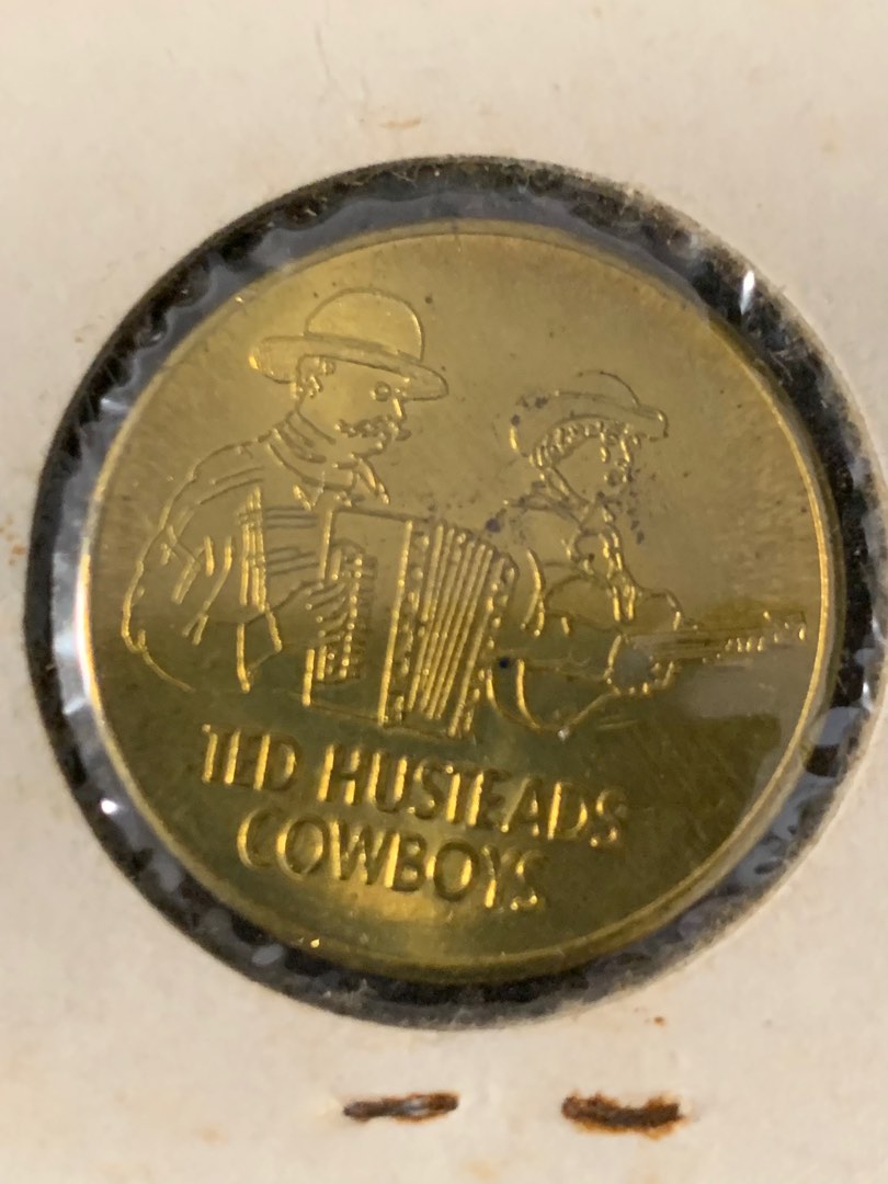 Wall Drugs Token-Cowboys, Hobbies & Toys, Memorabilia & Collectibles ...