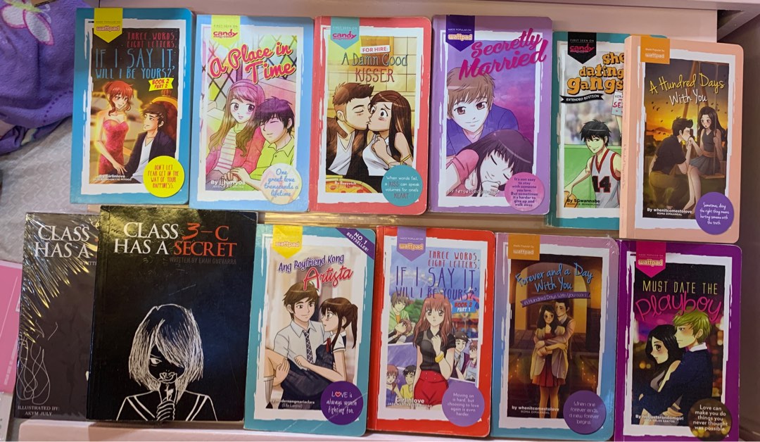 WATTPAD POP FICTION BOOKS OLD !, Hobbies & Toys, Books & Magazines ...
