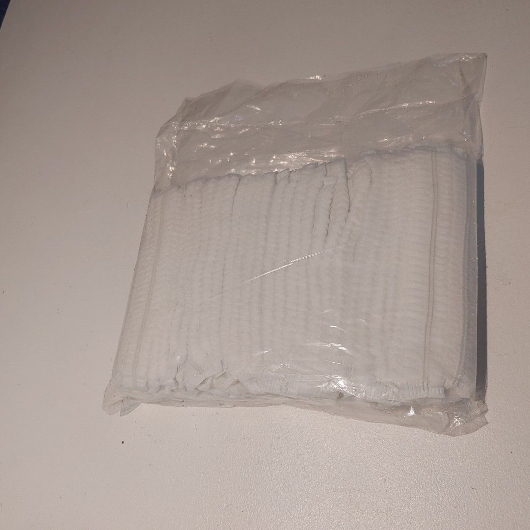 White hair net for baking/angkas, Furniture & Home Living, Kitchenware ...