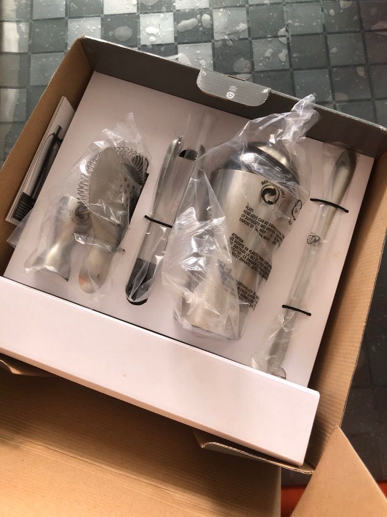 WMF loft set 6 (bar set), Furniture & Home Living, Kitchenware ...