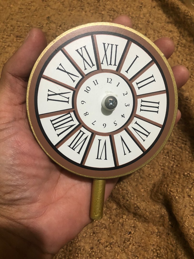 Wooden clock head base for dioramas, Hobbies & Toys, Memorabilia ...