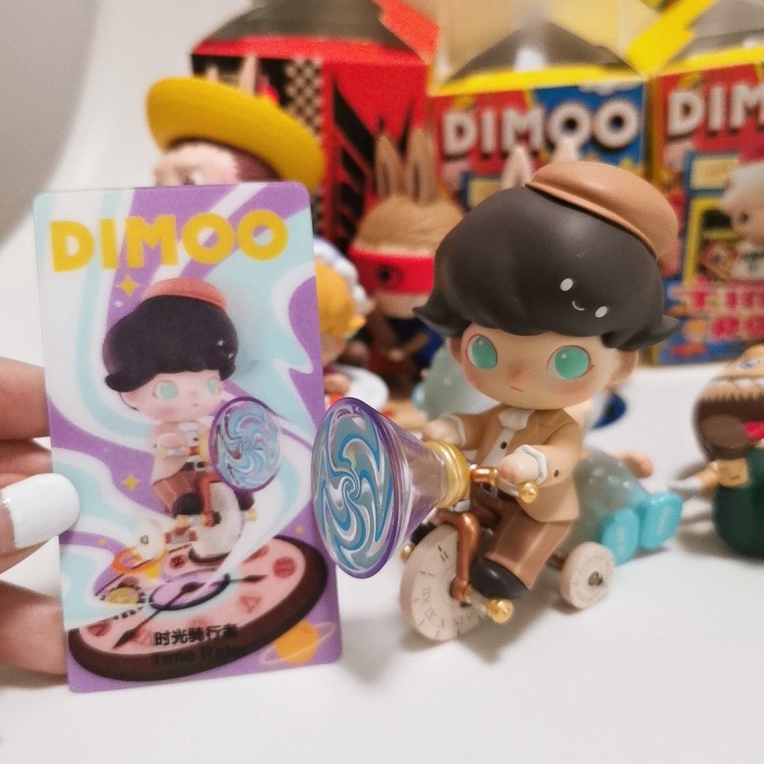 WTS - POP MART Dimoo secret Time Rider - Polar Bear / Super Track ...