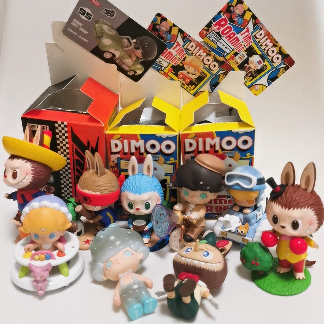 WTS - POP MART Dimoo secret Time Rider - Polar Bear / Super Track ...
