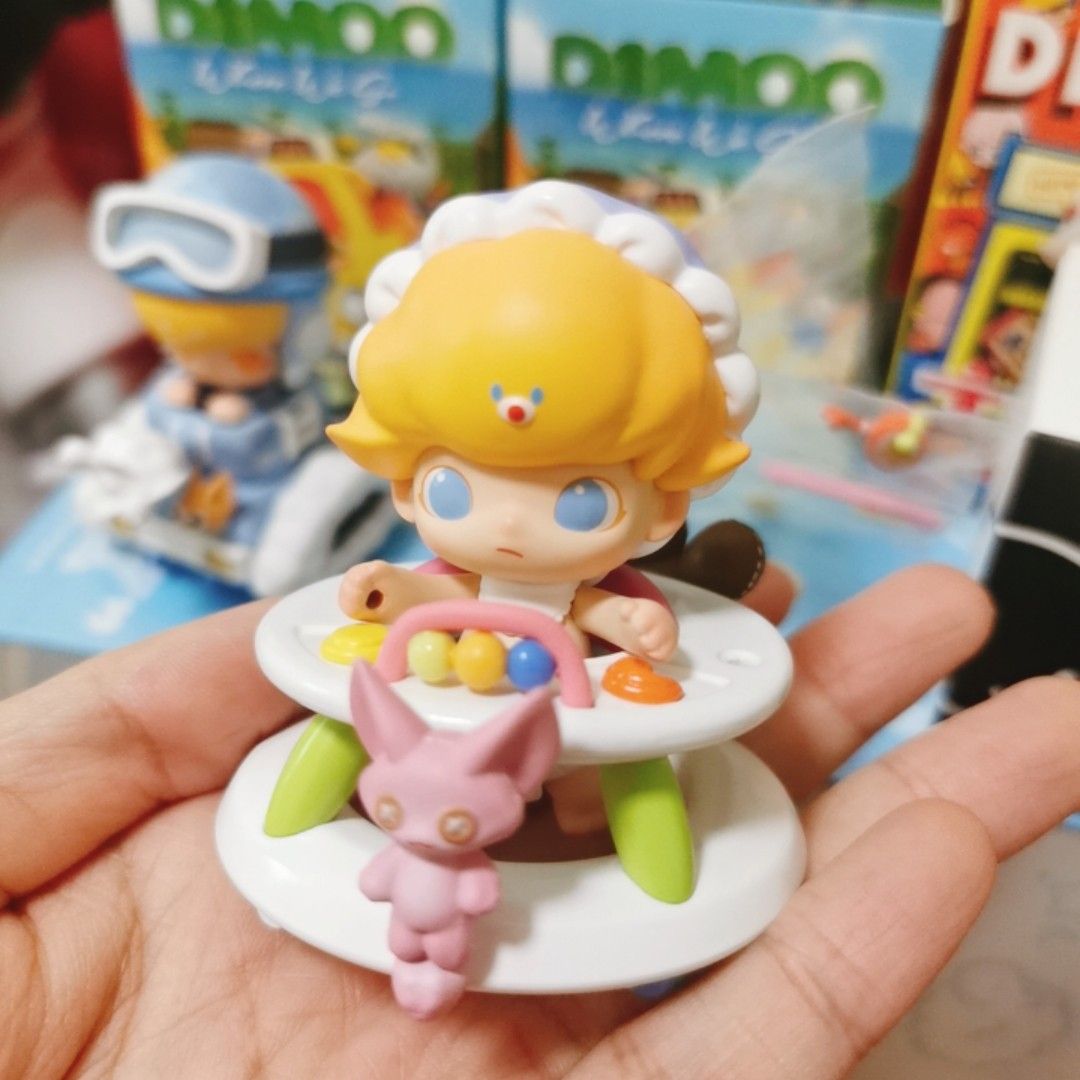 WTS - POP MART Dimoo secret Time Rider - Polar Bear / Super Track ...