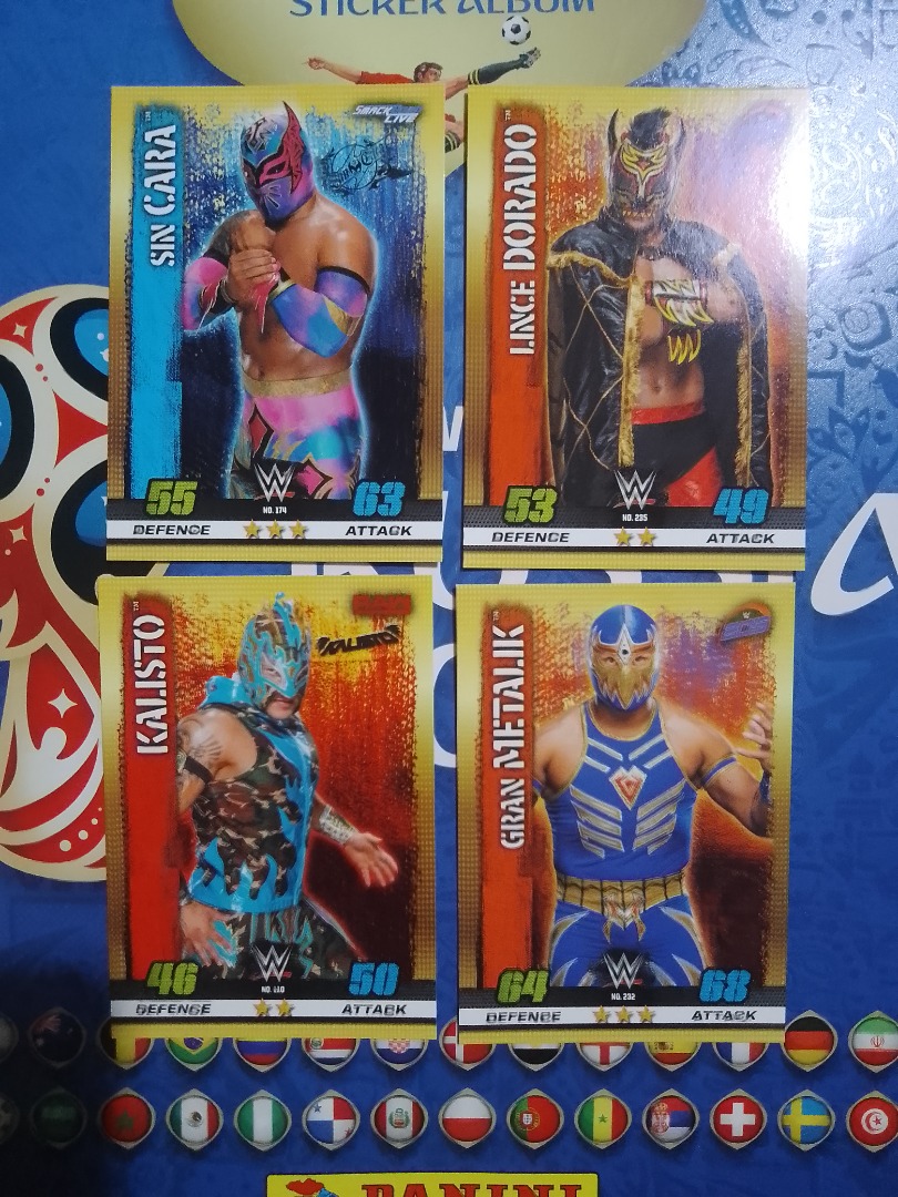 WWE cards, Hobbies & Toys, Memorabilia & Collectibles, Vintage ...