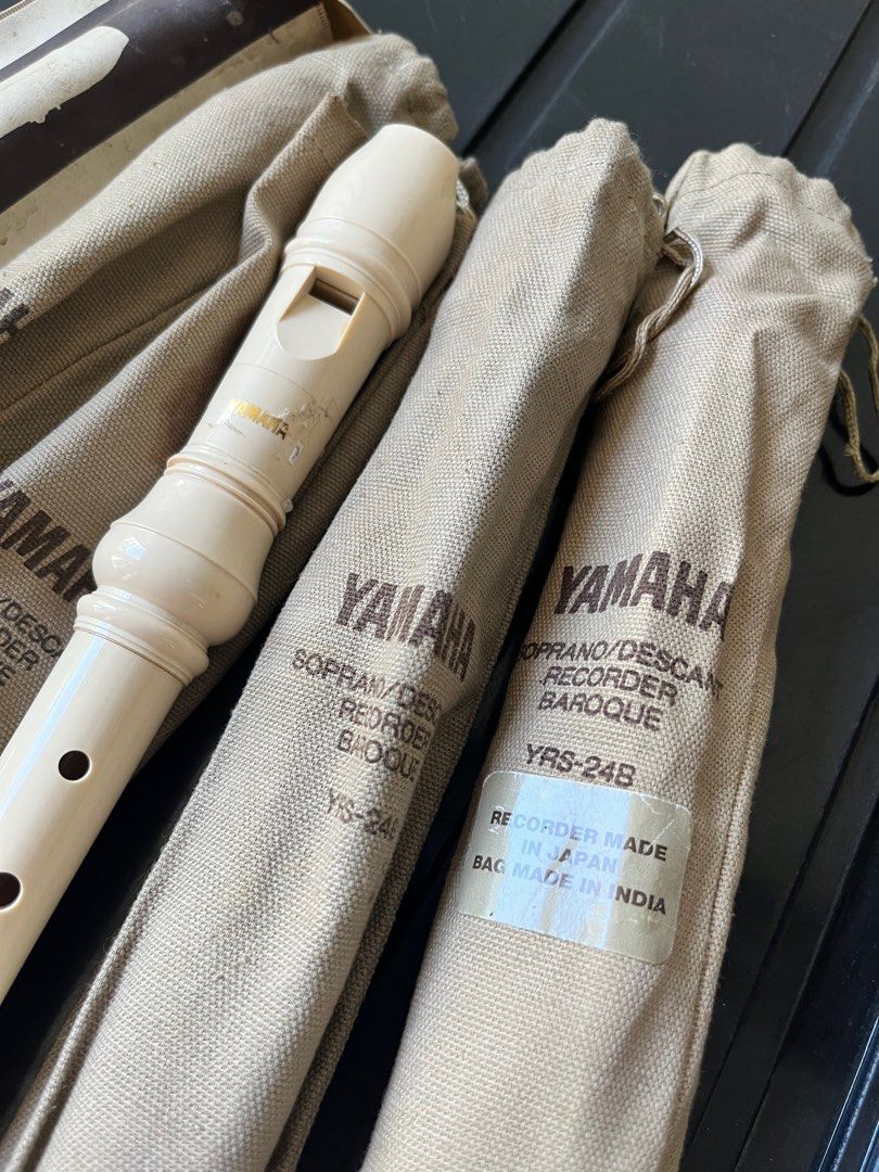 Yamaha Flute / Soprano Recorder Baroque, Audio, Other Audio Equipment ...