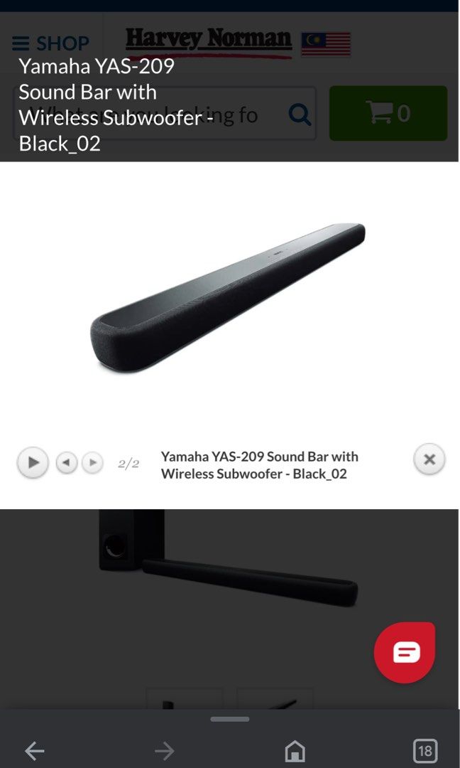 Yamaha yas 209, Audio, Soundbars, Speakers & Amplifiers on Carousell