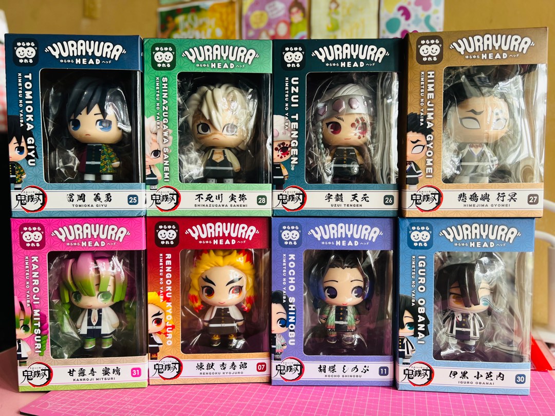 Yura Yura Head Demon Slayer Kimetsu No Yaiba Hashira Edition Original ...