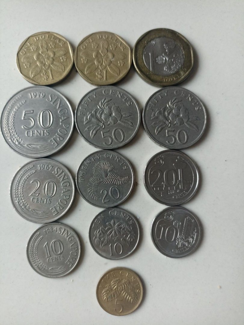 (13 Coins) Singapore coin, Hobbies & Toys, Collectibles & Memorabilia ...