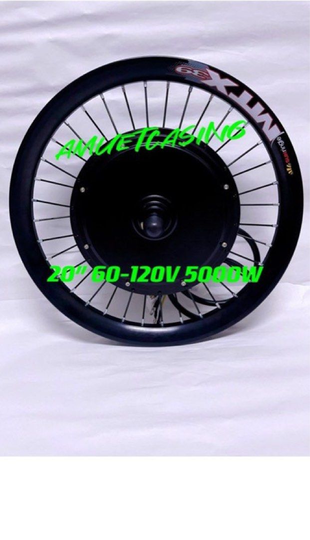 20 inch Brushless High Speed Motor 60-120v 1500w 2000w 3000w 5000w ...