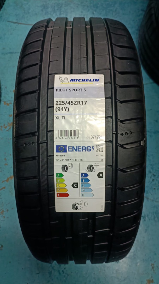 225/45/17 Michelin Pilot Sport 5 - Restock super sales! Europe made ...