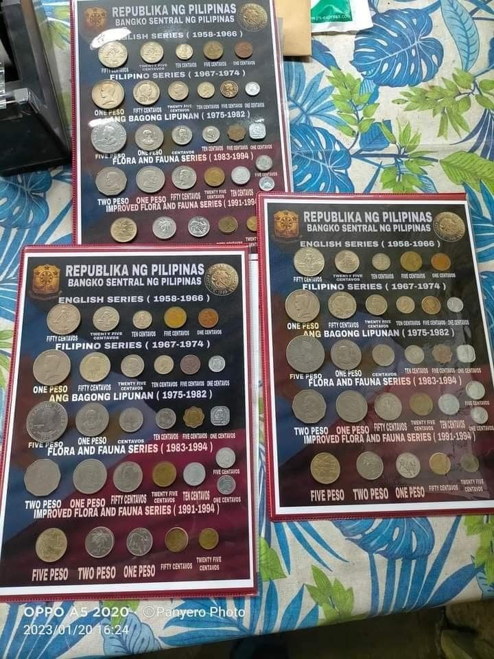 5 series old pinoy coins, Hobbies & Toys, Memorabilia & Collectibles ...