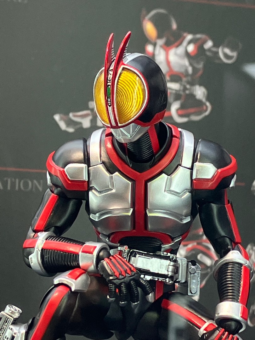 [已截止]抽選 日版 真骨雕 555 Masked Rider Faiz 幪面超人 555, 預購 - Carousell