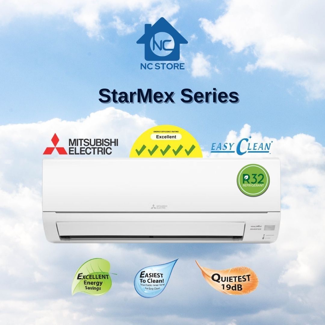 [ Ready Stock ] Mitsubishi Starmex 5 Ticks Air Con System, TV & Home ...