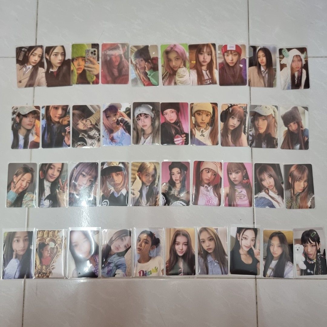 [ WTS / LFB / WTT ] Newjeans New Jeans 1st EP OMG Weverse PC PCs Photocard Photocards Minji ...