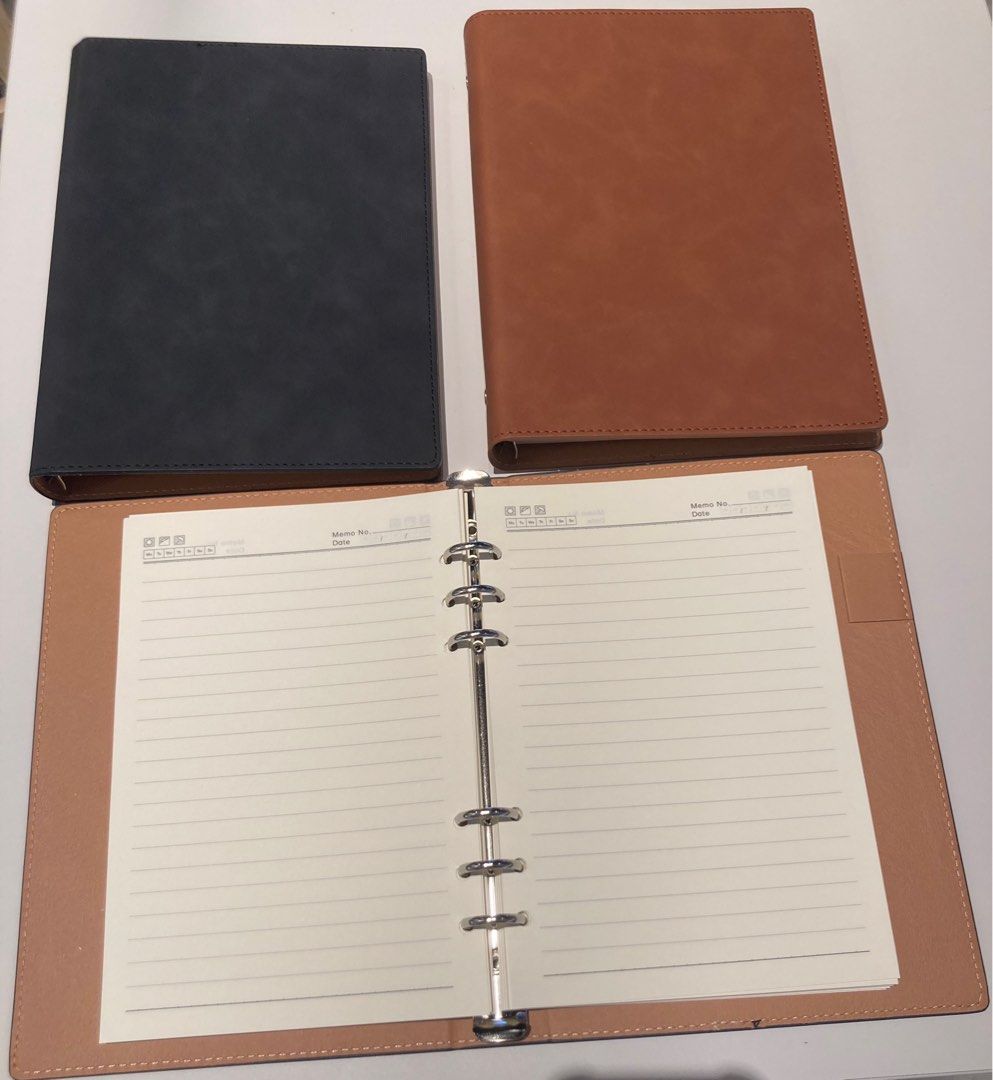 (Gift Idea) A5 Refillable Notebooks, Hobbies & Toys, Stationery & Craft ...