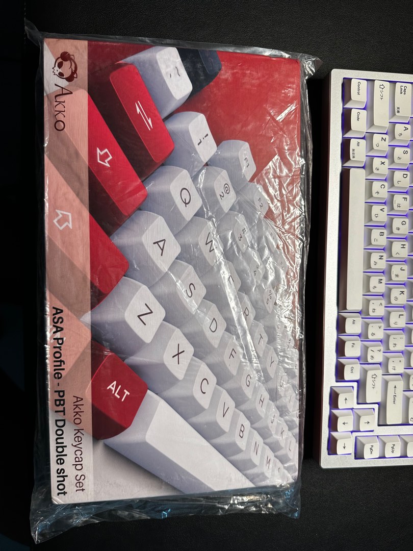 AKKO - ASA PROFILE - PBT DOUBLE SHOT KEYCAPS, Computers & Tech, Parts ...