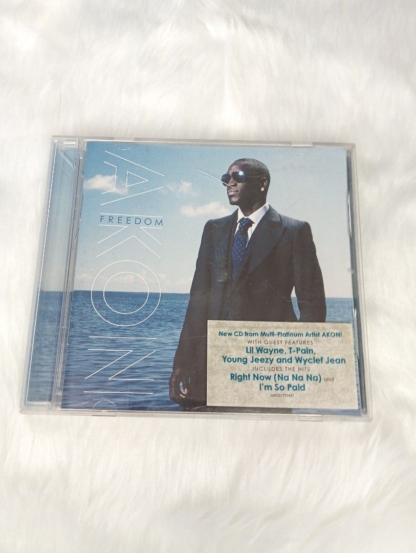 Akon freedom, Hobbies & Toys, Music & Media, CDs & DVDs on Carousell