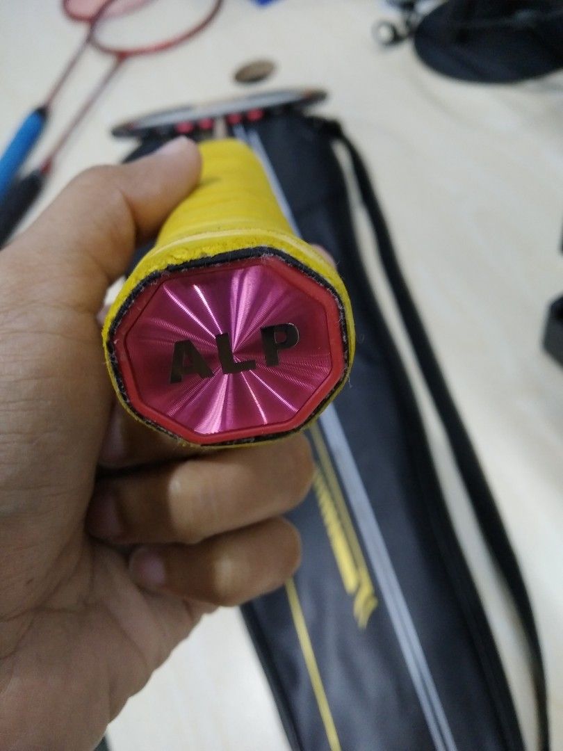 ALS SPORTS GD GOLDEN DRAGON PATTERN ULTRALIGHT CARBON FIBER BADMINTON ...