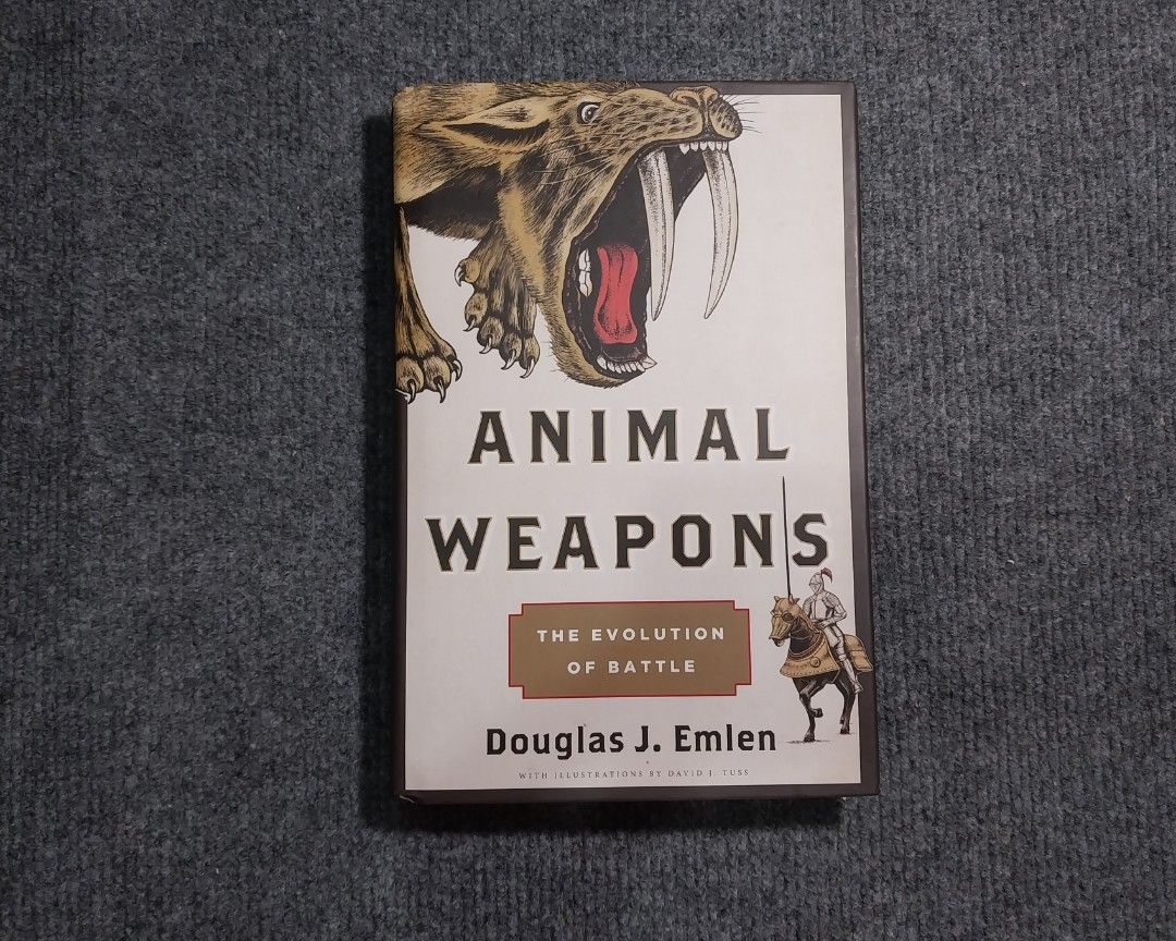 ANIMAL WEAPONS: The Evolution of Battle by Douglas J. Emlen (Hardback ...