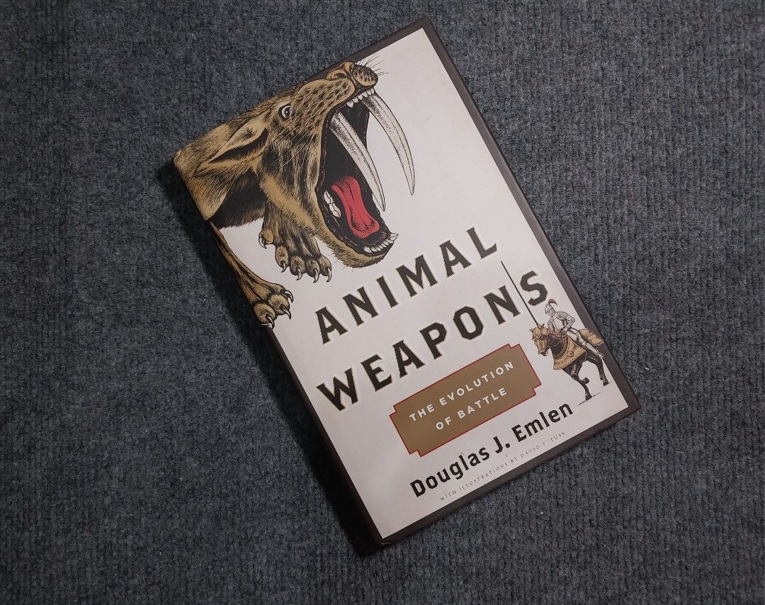 ANIMAL WEAPONS: The Evolution of Battle by Douglas J. Emlen (Hardback ...