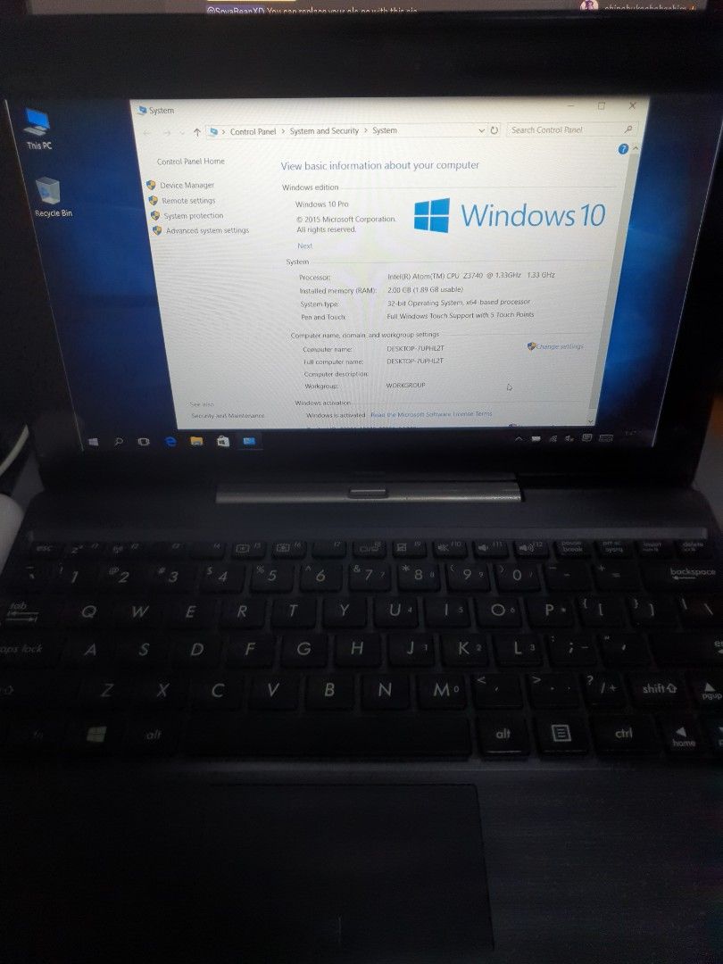 ASUS Mini Laptop, Computers & Tech, Laptops & Notebooks on Carousell