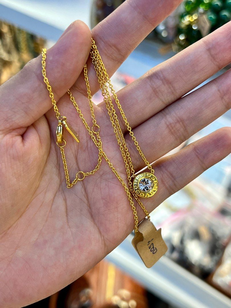 Authentic Coach Necklace, Women's Fashion, Jewelry & Organizers ...