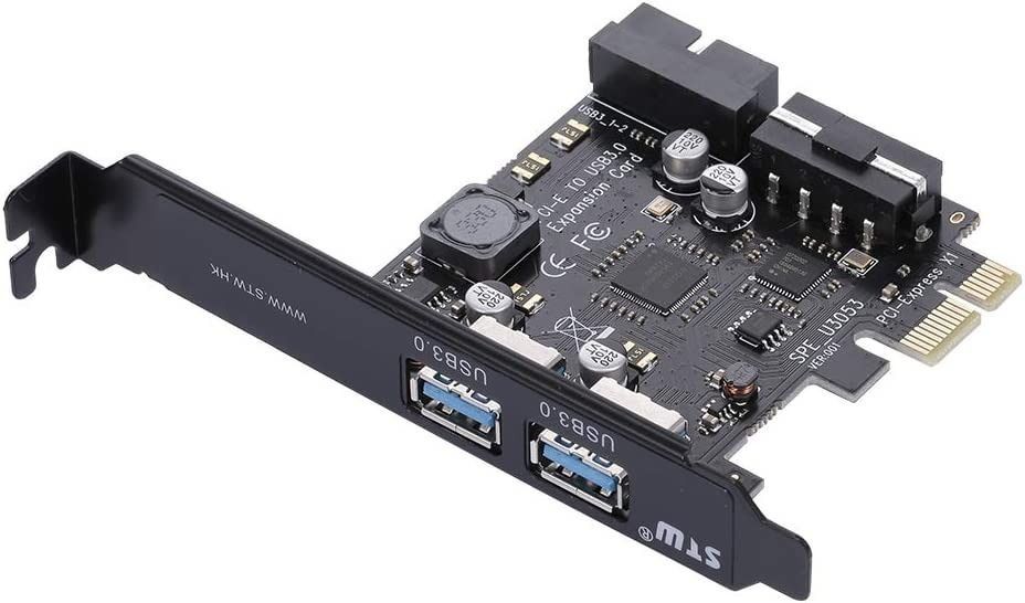 [B1804] PCI-e Card, Entweg STW PCI-E to USB 3.0 2-Port PCI Express Card ...