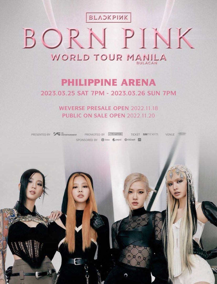 Blackpink born pink vip soundcheck sc, Tickets & Vouchers, Event ...