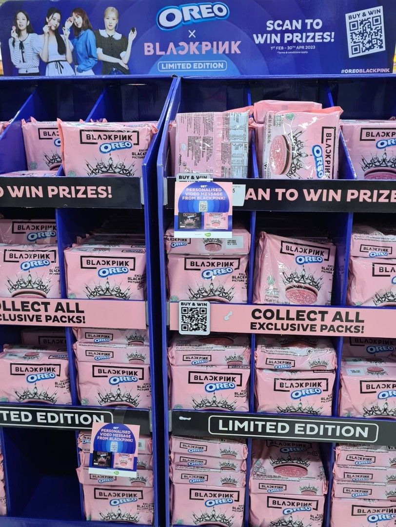 Blackpink Oreo Cards, Hobbies & Toys, Memorabilia & Collectibles, K ...