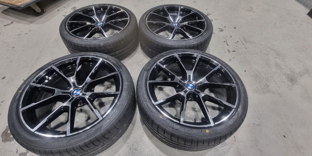 Instalment available. Bmw 18" sport rims with tyre, Car Accessories ...