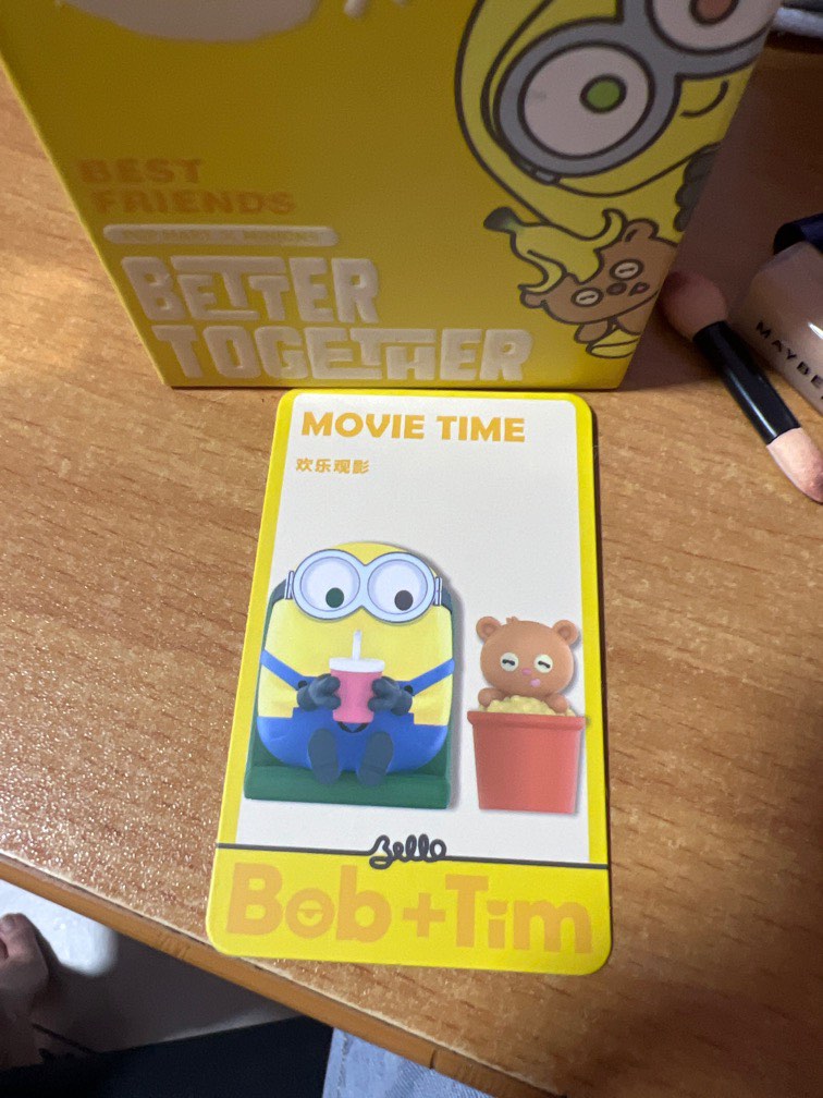 bob+tim popmart movie time, Hobbies & Toys, Toys & Games on Carousell