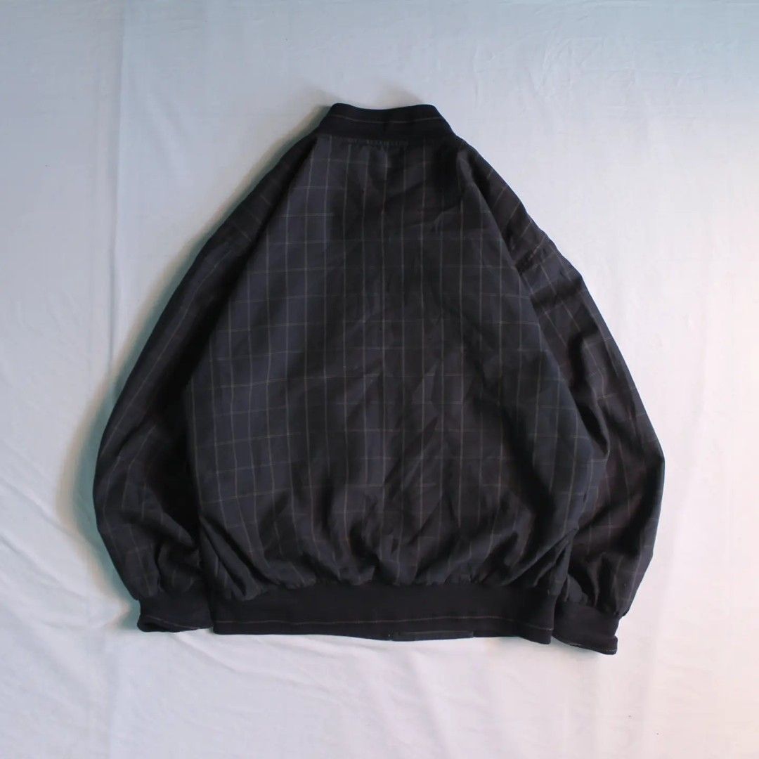 Bomber Tartan Jacket by Trady, Fesyen Pria, Pakaian , Atasan di Carousell