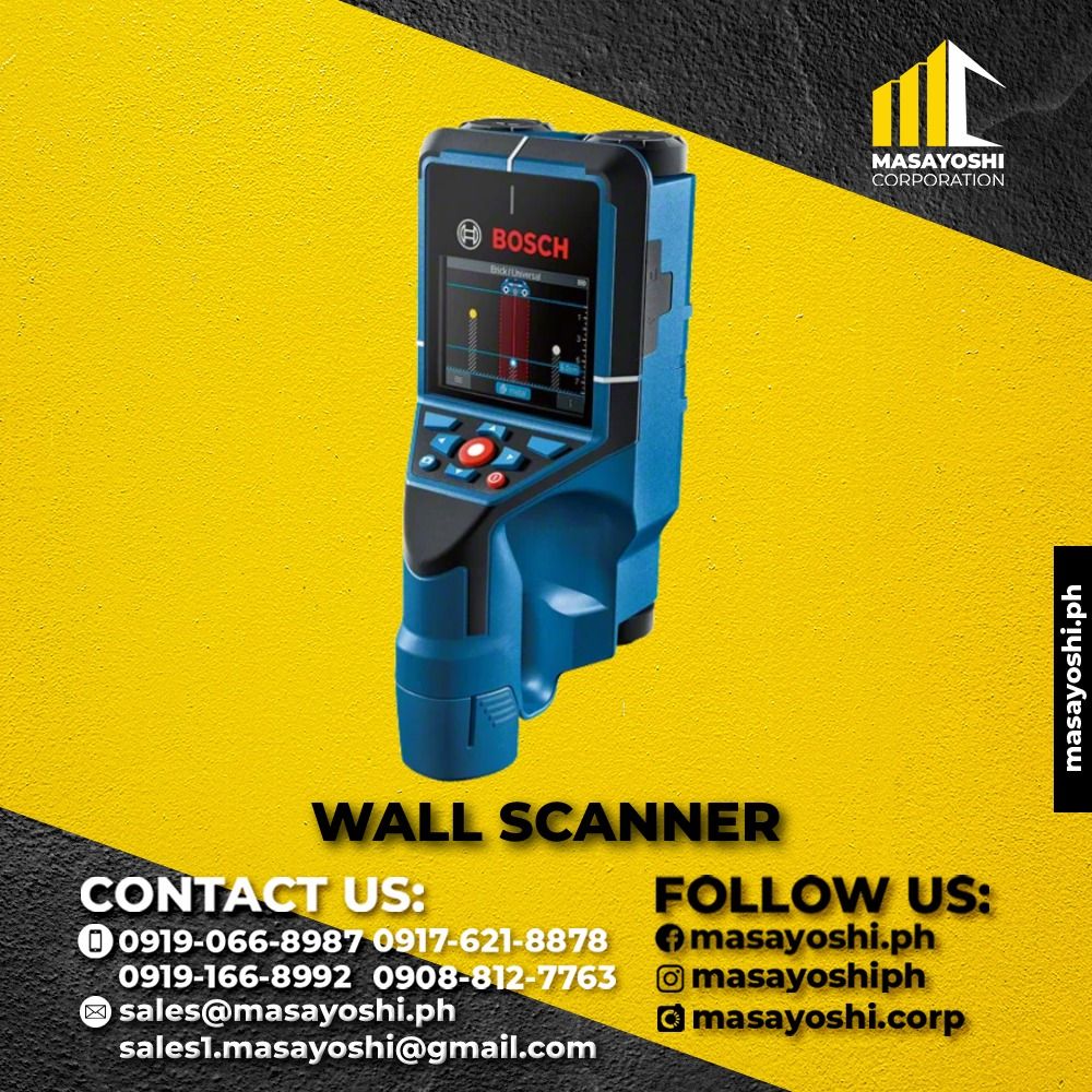 Bosch D-tect 200 C Wall scanner, Stud Scanner, Floor Scanner, Wall Stud ...