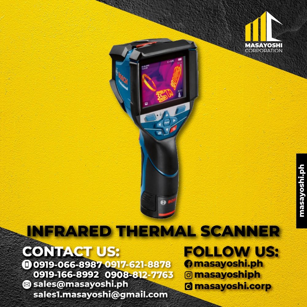 Bosch GTC 600 C Infrared Thermal Scanner, Thermographic Camera ...